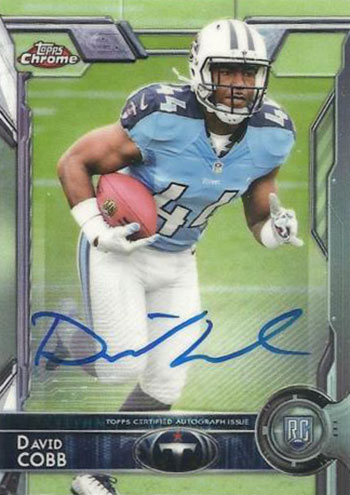2015 Topps Chrome Football Autograph Short Prints, Gallery