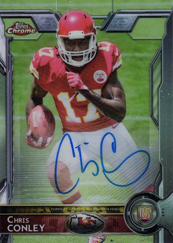 2015 Topps Chrome Football Autograph Short Prints, Gallery