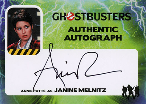 2016 Ghostbusters Autographs Annie Potts - Beckett News
