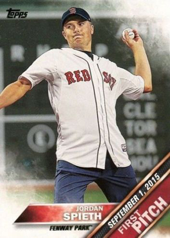 2016 Topps First Pitch Gallery, Checklist