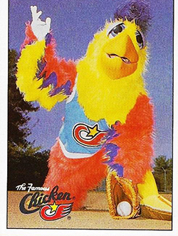 San Diego Chicken Baseball Card Checklist