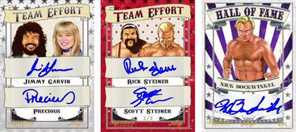 2016 Leaf Signature Series Wrestling header - Beckett News