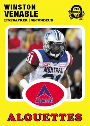 2016 Upper Deck CFL Football Cards Checklist, Details
