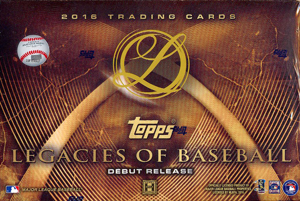2016 Topps Legacies of Baseball Box Busters