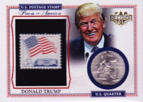 Donald Trump Tops Early Decision 2016 Trading Card Sales