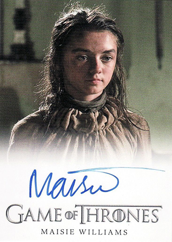 Best and Most Valuable Game of Thrones Autographs