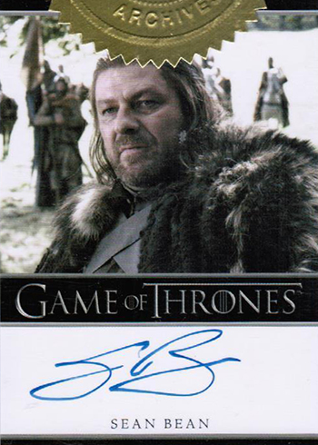 Best and Most Valuable Game of Thrones Autographs