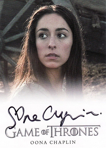 Best and Most Valuable Game of Thrones Autographs