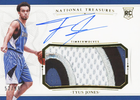 2015-16 National Treasures Rookie Patch Autographs