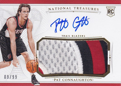 2015-16 National Treasures Rookie Patch Autographs