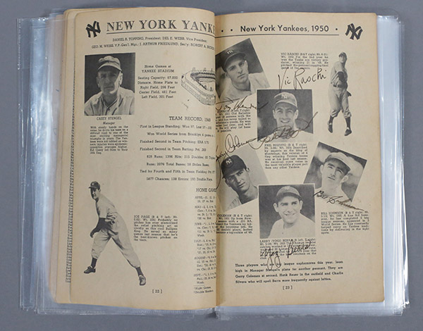 Large Collection of 1950s Baseball Autographs Up for Auction