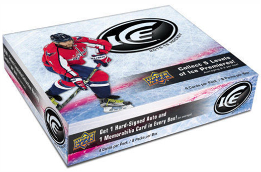 2015-16 Upper Deck Ice Hockey Video Box Break
