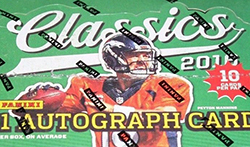 2016 Panini Classics Football Video Box Break