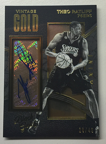 2015-16 Panini Black Gold Vintage Gold Autograph - Beckett News