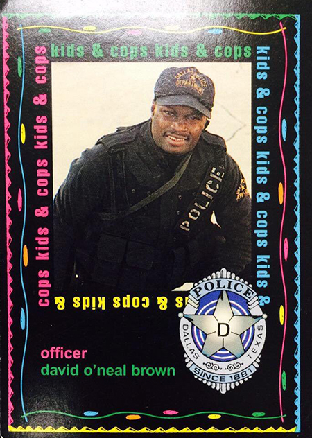 Dallas Police Chief David Brown Has an Amazing Rookie Card