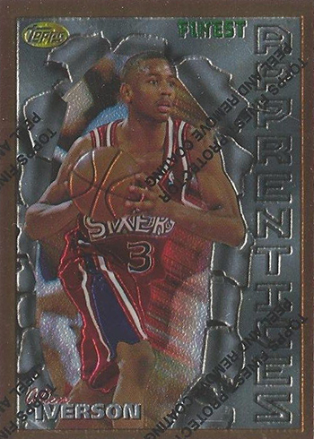 Ranking the Most Valuable Allen Iverson Rookie Cards