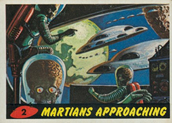 Vintage Mars Attacks Cards Brought to Life