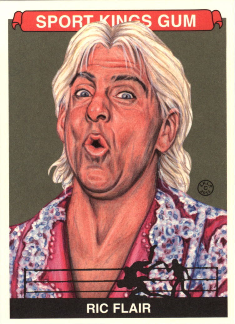 Woooooo! “Nature Boy” Ric Flair ready for the Sportcard Expo