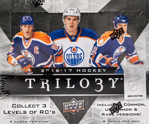 2016-17 Upper Deck Trilogy Hockey Box Break
