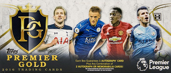 2016 Topps Premier Gold EPL Soccer Box Break