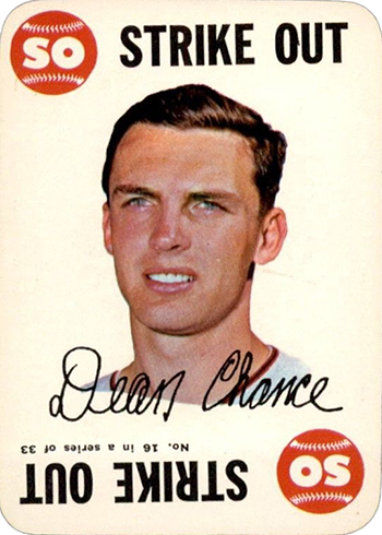 1968 Topps Game 16 Dean Chance - Beckett News