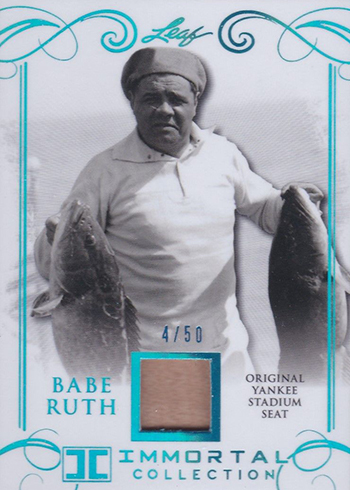 2017 Leaf Babe Ruth Immortal Collection Checklist, Details