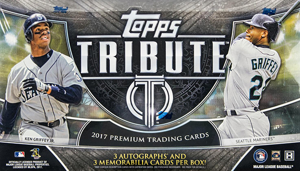 2017 Topps Tribute Baseball Video Box Break