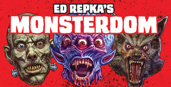2017 Sidekick Lab Ed Repka's Monsterdom Trading Cards