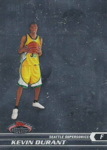 Kevin Durant Rookie Card Rankings and Countdown