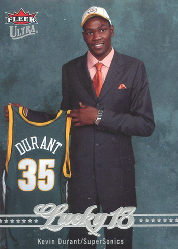 Kevin Durant Rookie Card Rankings and Countdown