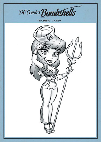 2017 Cryptozoic DC Comics Bombshells Trading Cards Checklist, Details