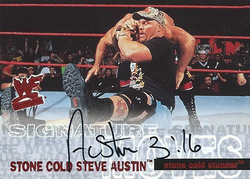 The Daily: 2001 Fleer WWF WrestleMania Signature Moves Autographs Stone ...