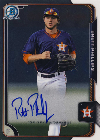 Bowman Chrome Autographs of Baseball America's 2018 Top 100 Prospects