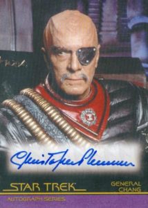 Star Trek Movies in Motion Christopher Plummer Autograph - Beckett News