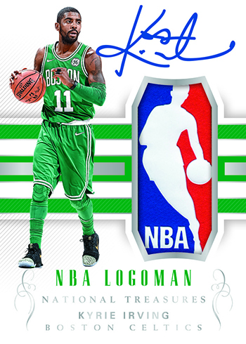 2017-18 Panini National Treasures Basketball Logoman Autographs ...