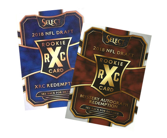 2017 Select Football XRC, Autograph Mystery Redemption Checklists