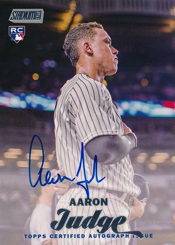 Definitive Aaron Judge Autograph Cards Guide and Gallery