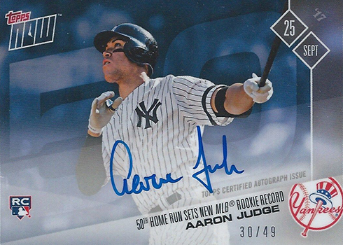 Definitive Aaron Judge Autograph Cards Guide and Gallery