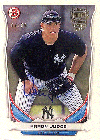 Definitive Aaron Judge Autograph Cards Guide and Gallery