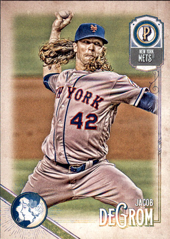 2018 Topps Gypsy Queen Baseball Logo Swap Jacob deGrom - Beckett News
