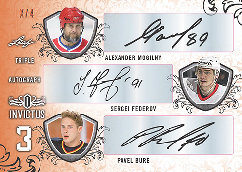 2017-18 Leaf Invictus Hockey Checklist, Details, Release Date