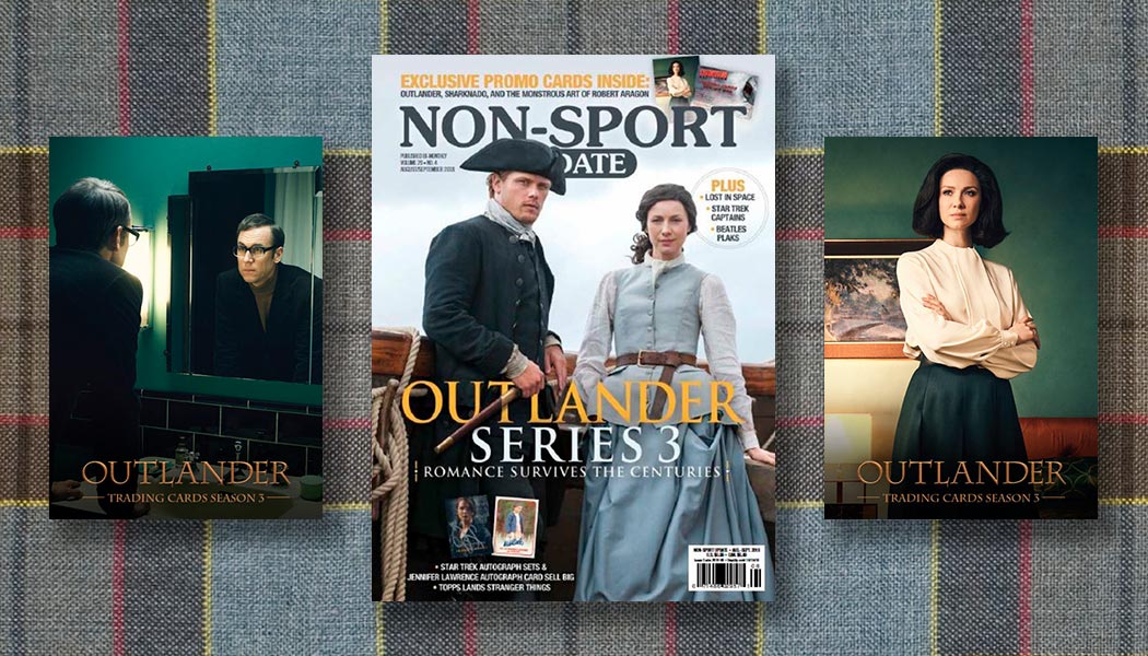 Outlander Promo Cards and Cover Highlight Aug/Sept Non-Sport Update