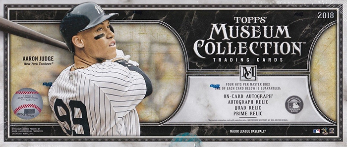 2018 Topps Museum Collection Baseball Video Box Break and Breakdown