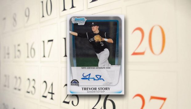 Trevor Story Rookie Cards Announced By Topps