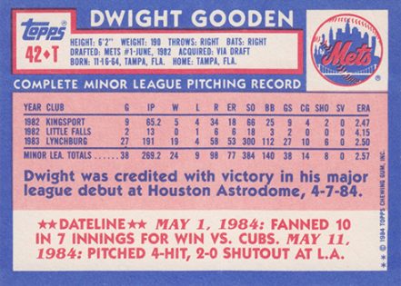 How to Tell Topps and Topps Tiffany Baseball Cards Apart Using Backs