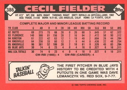 How to Tell Topps and Topps Tiffany Baseball Cards Apart Using Backs