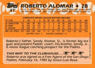 How to Tell Topps and Topps Tiffany Baseball Cards Apart Using Backs