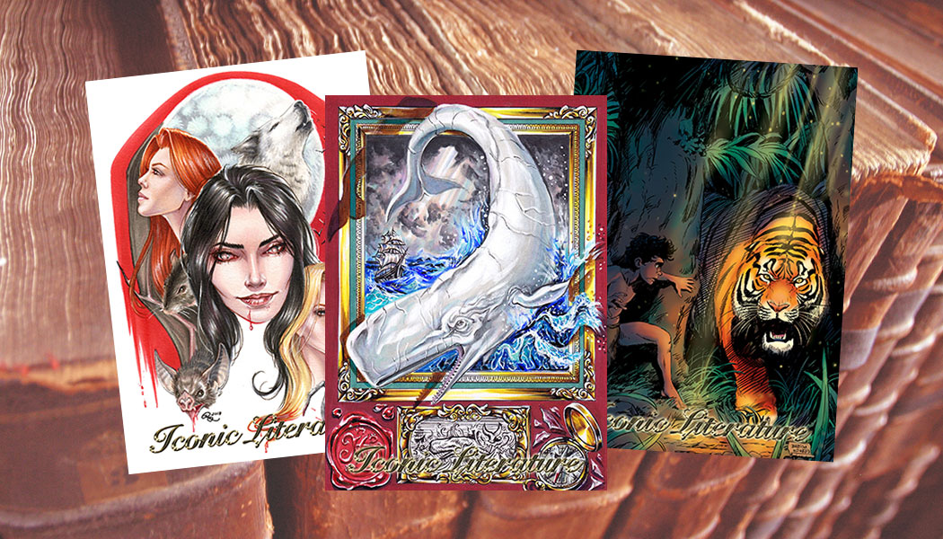 2019 Iconic Creations Iconic Literature Trading Cards Details, Artists