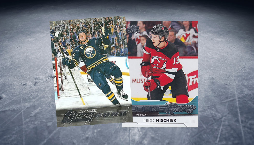 Jack Eichel, Nico Hischier Sign Autograph Deals with Upper Deck