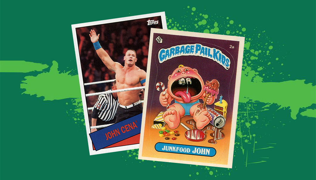 John Cena Knows His Old-School Garbage Pail Kids
